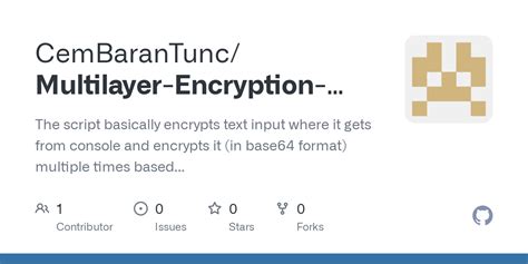 multilayer encryption decryption base64 format readme md at main