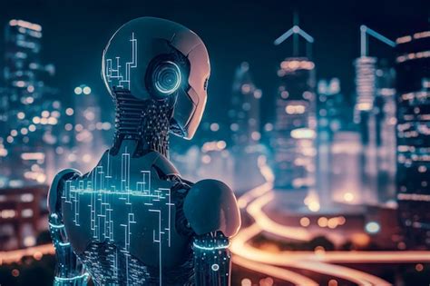 Smart City Con Sistema Robotico Intelligenza Artificiale Chat Gpt 5850