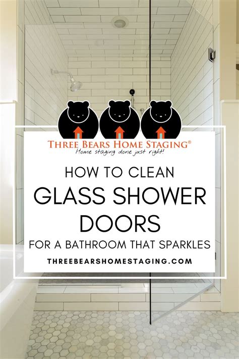 How To Clean Glass Shower Doors For A Bathroom That Sparkles