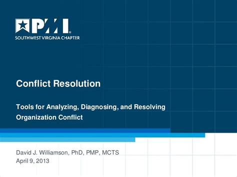 conflict resolution tools for analyzing diagnosing and resolving o…
