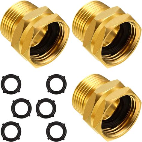 3 Packs 3 4 Inch Ght Female To Npt Male Connector Ght To