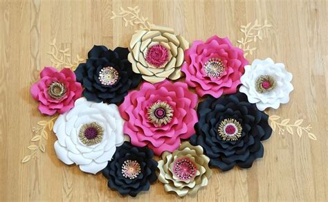 Giant Paper Flowers Backdrop Inspired By Kate Spade Paper Flowers