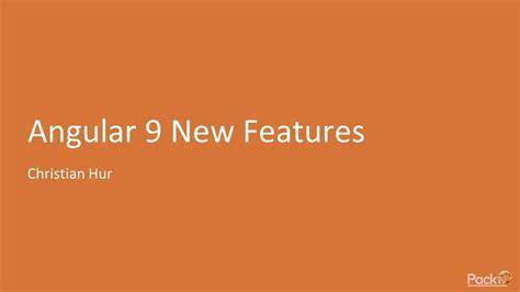 angular 9 new features overview youtube