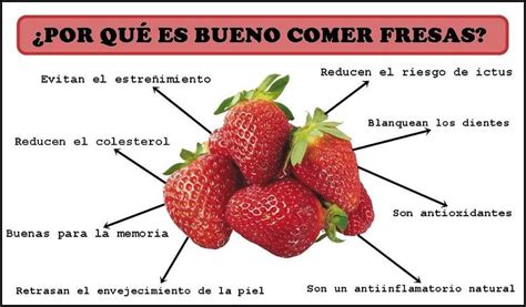 Beneficios De Las Fresas Nutrición Fresas Remedios Naturales
