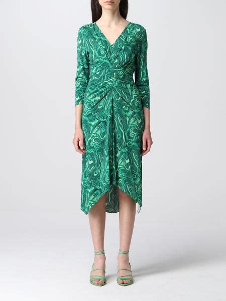 Diane Von Furstenberg Dress For Woman Green Diane Von Furstenberg
