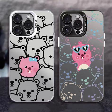 Graffiti น่ารักหมีเงารูปแบบ Imd เคสโทรศัพท์สําหรับ Oppo Reno 8t 5k 6 7