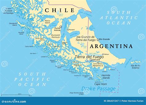 Tierra Del Fuego Archipelago Southernmost Tip Of South America