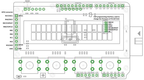 shield lcd16x2 open source hardware board