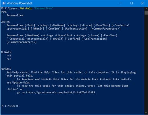 basic powershell commands that every windows 10 user should know