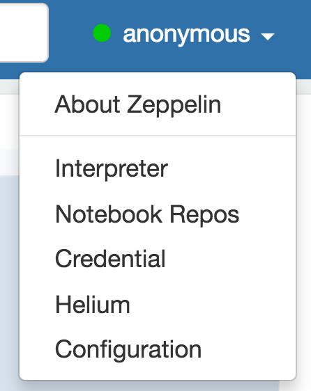 apache zeppelin 0 8 2 documentation explore apache zeppelin ui