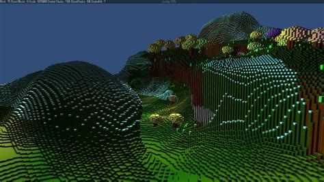 [terrainengine] hexagonal voxels unity3d v9 demo youtube