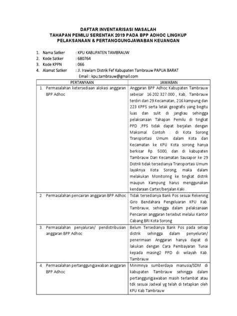 Dim Kpu Kab Tambrauw Pdf