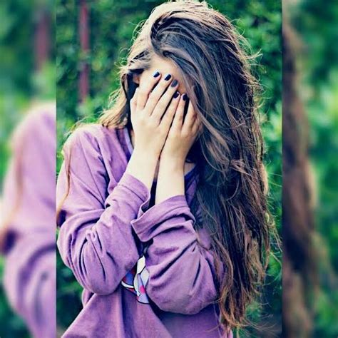67 Cute Hidden Face Dp For Girls 2024