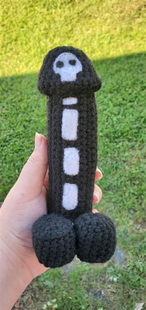 Crochet Penis Plushie Pattern Only Etsy