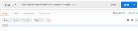 questions management composite question service build api delete