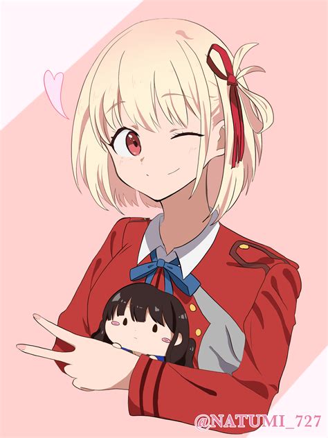 Artist 七瀬なつみ Lycorisrecoil Fanart