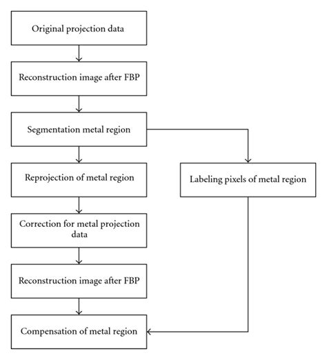 flowchart of projection interpolation algorithms download scientific