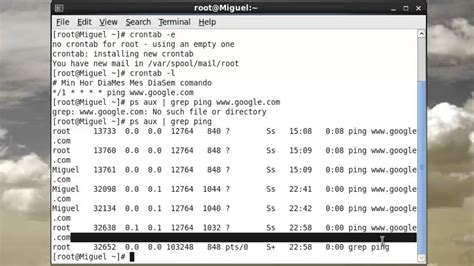 how to configure cron crontab crond on centos 6 youtube