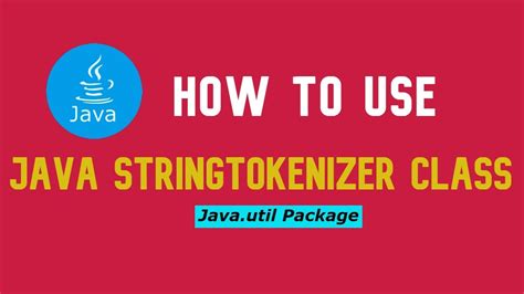 java util stringtokenizer class how to break a string into tokens by