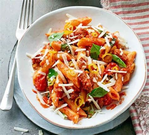 One Pot Pasta Chorizo Poivrons Et Tomates Au Cookeo Un Délicieux Plat