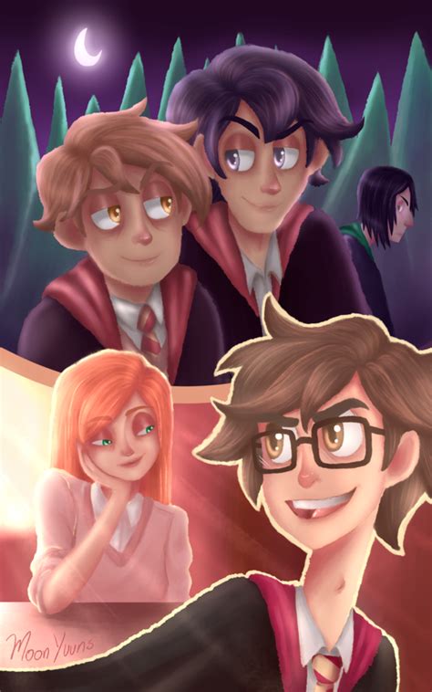 Marauders By Moonyuun The Marauders Harry Potter Art Yer A Wizard Harry