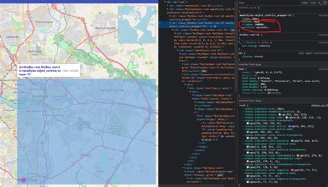 css why is my material ui table hidden after show toggle stack