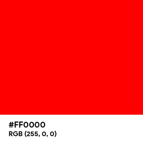 youtube red color hex code is ff0000