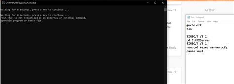 issue with starting my server discussion cfx re community