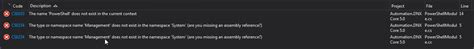 c asp 5 mvc 6 system management automation issue