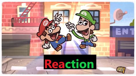 Reaction The Ultimate “super Mario Bros Movie” Recap Cartoon Youtube