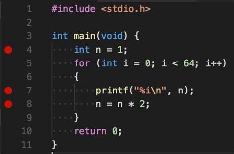 debugging c c language not hitting breakpoints stack overflow