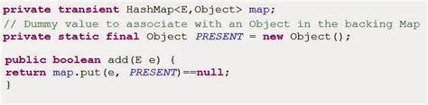 java just technical internal working of hashset