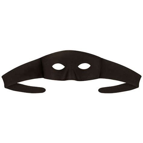 Adult Black Highwayman Eye Mask With Ties Bandit Robber World Of Dance Uk