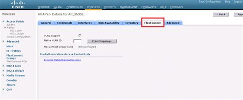 wireless lan flexconnect configuration example getting started with