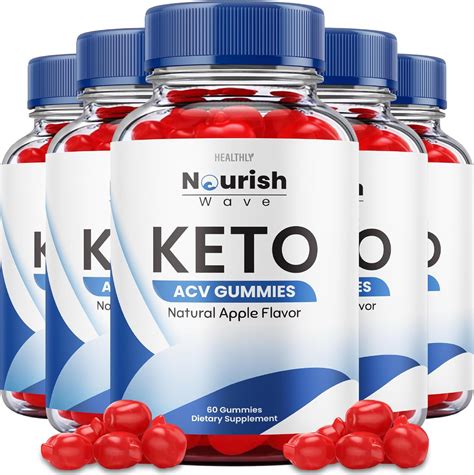 5 Pack Nourish Wave Keto Gummies Official Formula