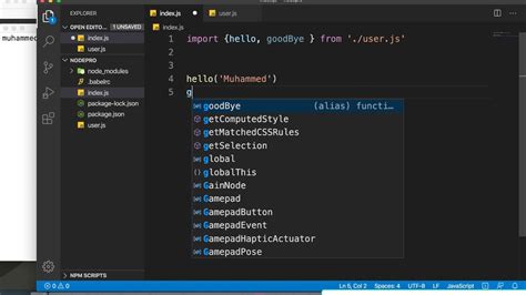 67 javascript es6 exporting and importing a module youtube
