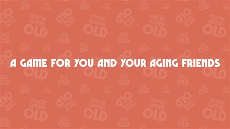 Youre Getting Old — Vango