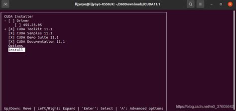ubuntu下cuda的安装及配置 run方式 ubuntu cuda 花花少年的博客 csdn博客
