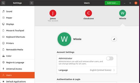 how to create a user on ubuntu 20 04 tutorials and how to cloudcone