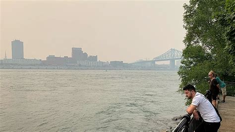 Montreal Records Worlds Worst Air Quality Due To Wildfires In Canada