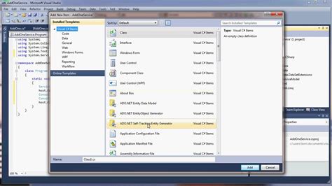creating a simple wcf service youtube