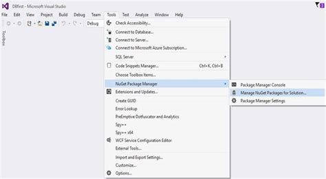 database first approach in entity framework