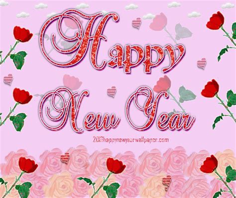 Happy New Year Love Wallpaper