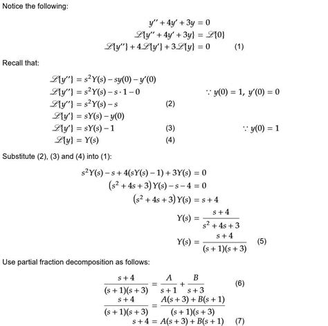 Use The Laplace Transform To Solve The Given Initial Value Problem Y