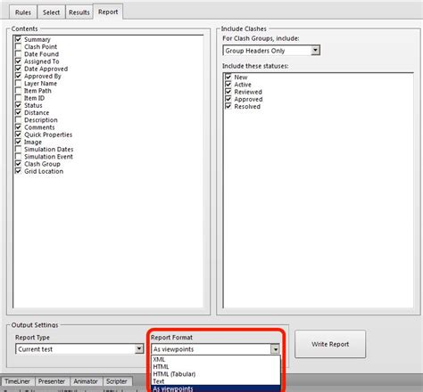 navisworks tips for revit users what revit wants