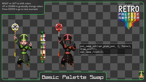 retro palette swapper by pixelated pope gamemaker marketplace