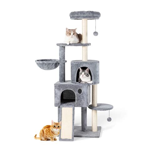 Buy Tscomon Multi Level Cat Tree Cat Tower For Indoor Cats Tall Plush