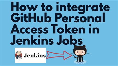how to use github personal access token in jenkins jobs integrate