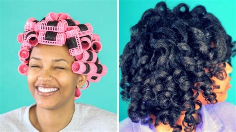 Rollers On Curly Hair Beatrice Zion