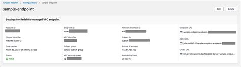 enable private access to amazon redshift from your client applications